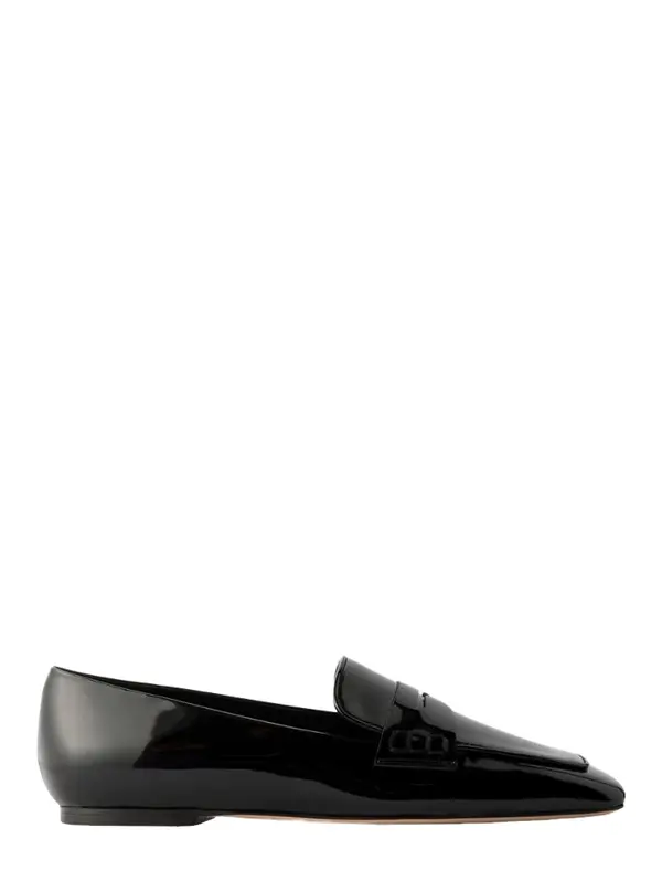 AeydĒ Tom Patent-leather Loafers - Black