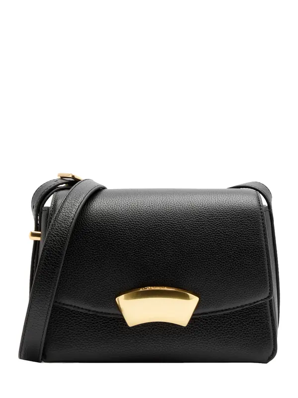 3.1 Phillip Lim Id Pebbled Leather Shoulder Bag - Black