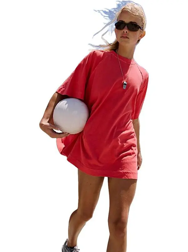 Free People Icon Tee - Grapefruit