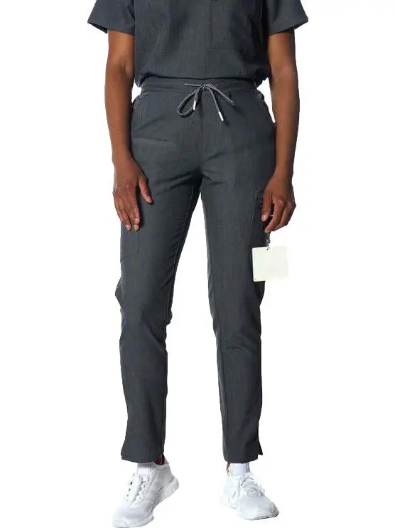 MEMBERS ONLY Reus Open Bottom Scrub Pants - Graphite