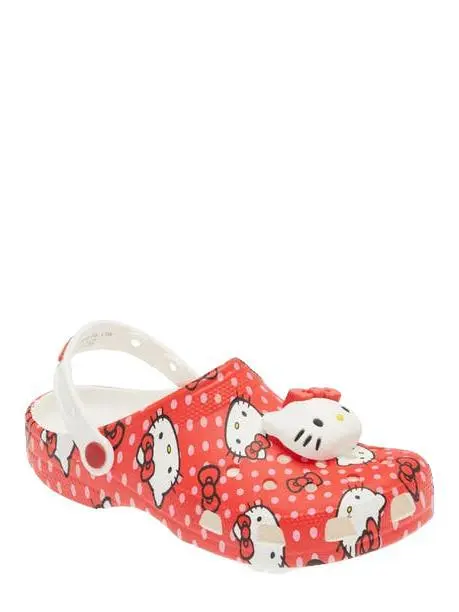 CROCS X Sanrio Hello Kitty® Classic Clog - Red/multi