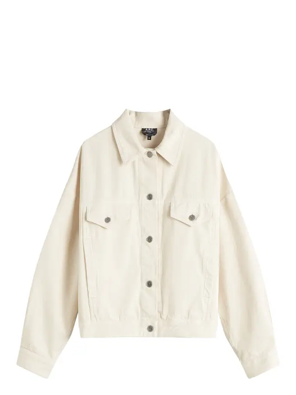 A.p.c. Cally Denim Jacket - Ecru