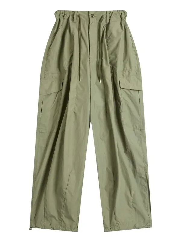 FRIZMWORKS Nylon Cargo Balloon Pants - Olive