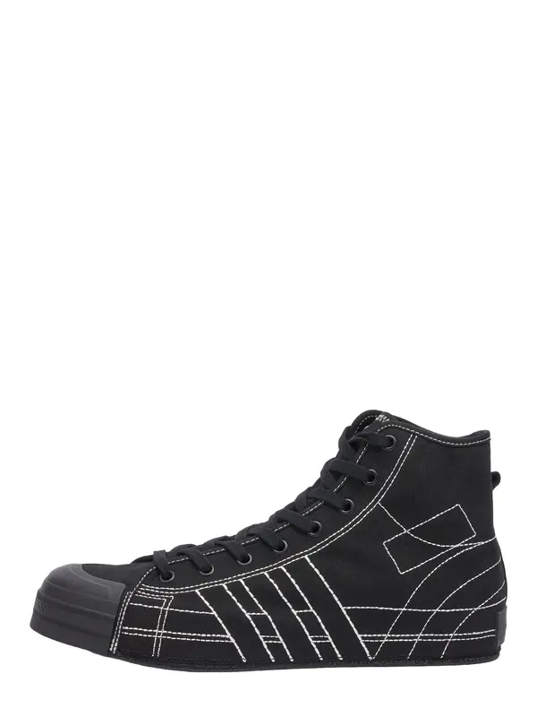Y3 Nizza Hi Sneakers - Black