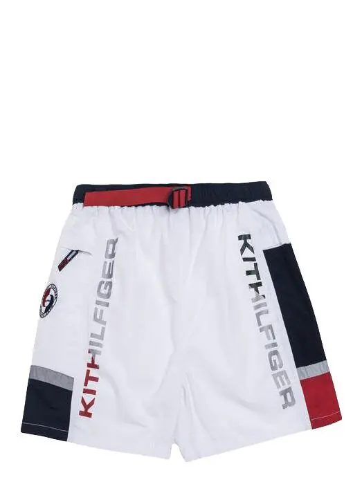 Kith X Tommy Hilfiger Solid Swim Trunk - White