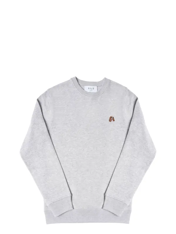 PELO FOUNDATION Cavalier King Sweatshirt - Grey