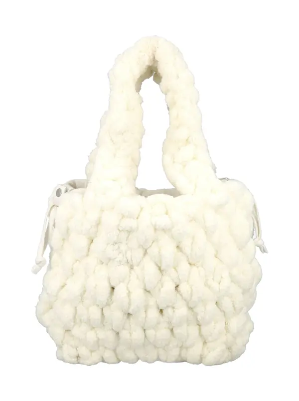 JW Anderson Small Blanket Tote Bag - White