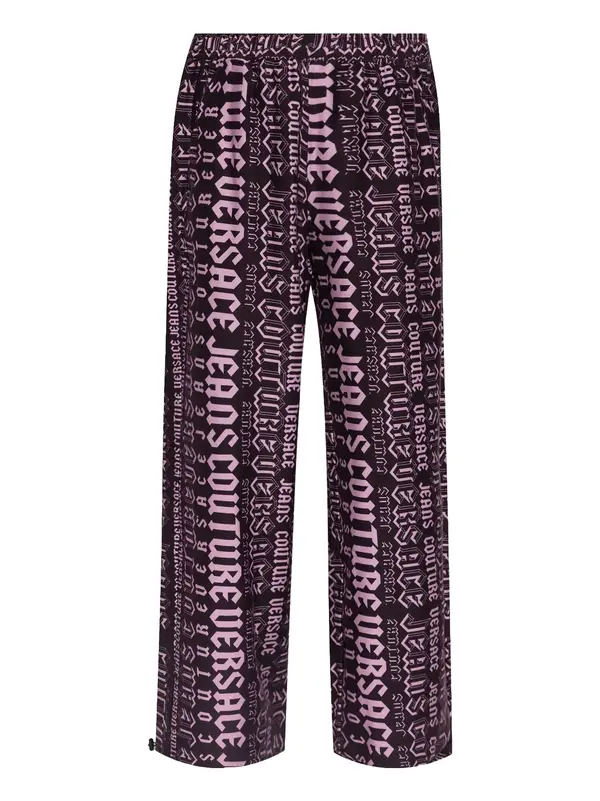 Versace Logomania Sweatpants - Black