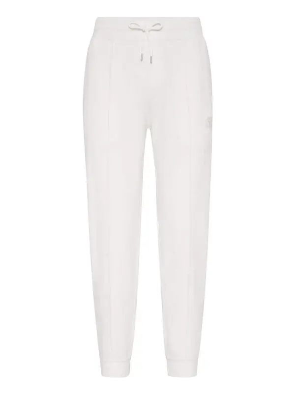 Brunello Cucinelli Straight-leg Track Pants - White