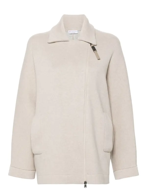 Brunello Cucinelli Dolman-sleeve Cardigan - Neutrals