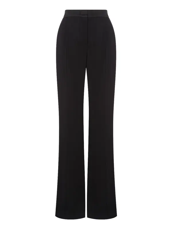 Alberta Ferretti Straight-leg Trousers - Black