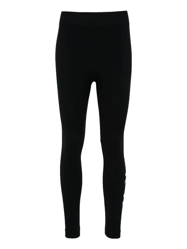 Max Mara Basilea Mid-rise Leggings - Black