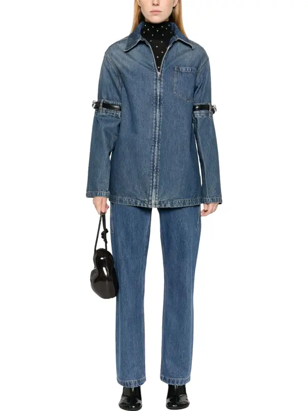 Coperni Hybrid Overshirt - Blue