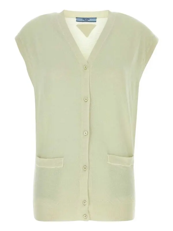 Prada Cashmere Vest - Green
