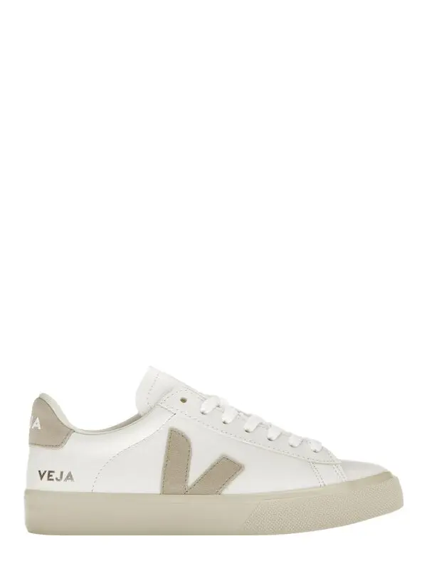 VEJA Campo Low Leatherin Sneakers - Extra White/almond