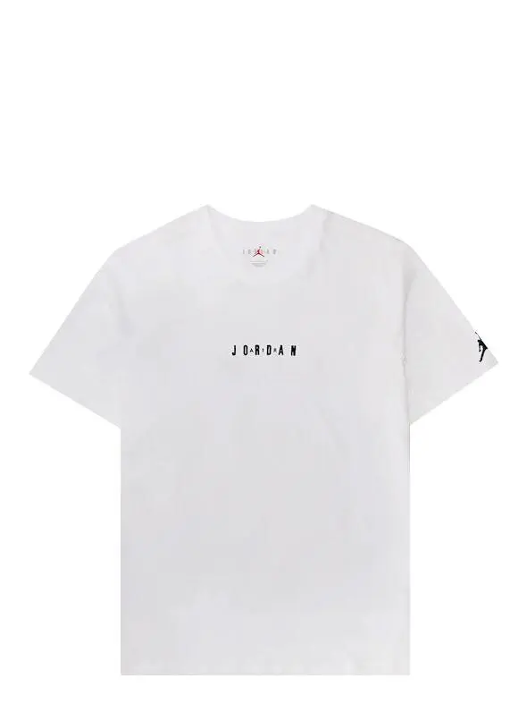 JORDAN Air Spellout Short Sleeve T-shirt - White