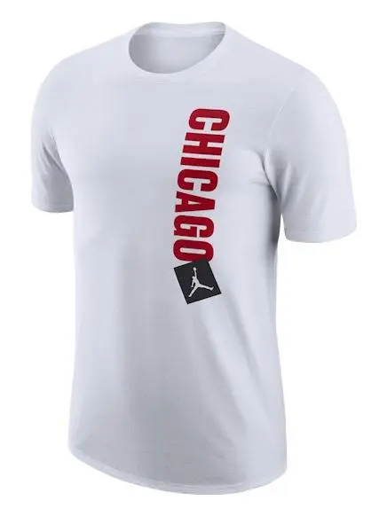 JORDAN Nba Chicago Bulls Essential Statement Edition T-shirt - White