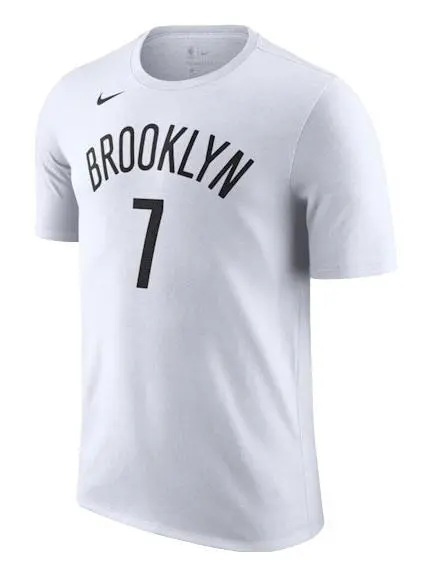 Nike Nba Brooklyn Nets Kevin Durant T-shirt - White