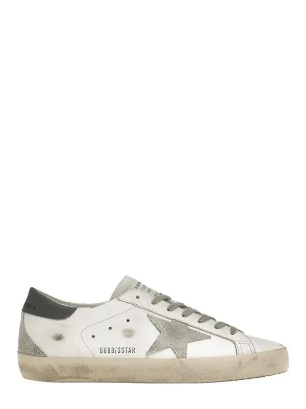 Golden Goose Superstar Sneakers - White/grey