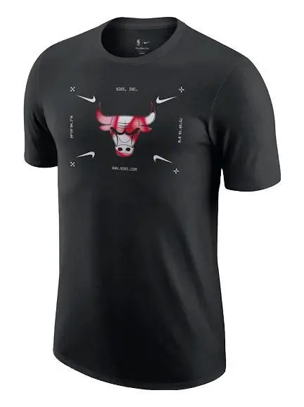 Nike Nba Chicago Bulls T-shirt - Black