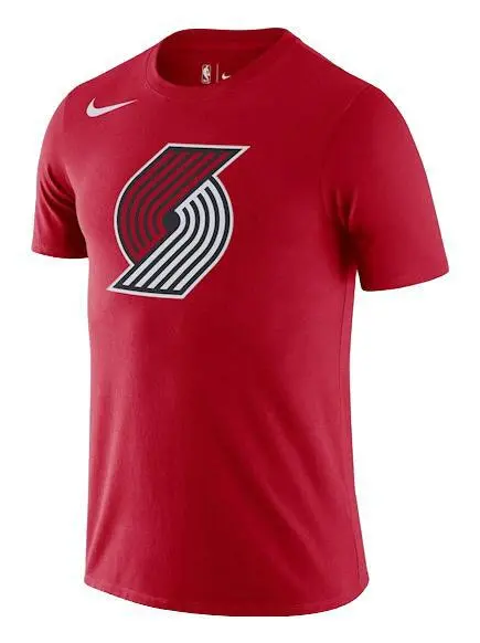 Nike Nba Portland Trail Blazers Logo T-shirt - Red