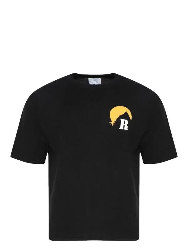 Rhude Moonlight Knit Tee - Black