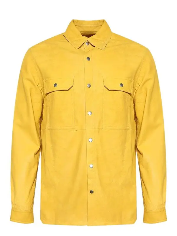 Rick Owens Porterville Outershirt - Lemon