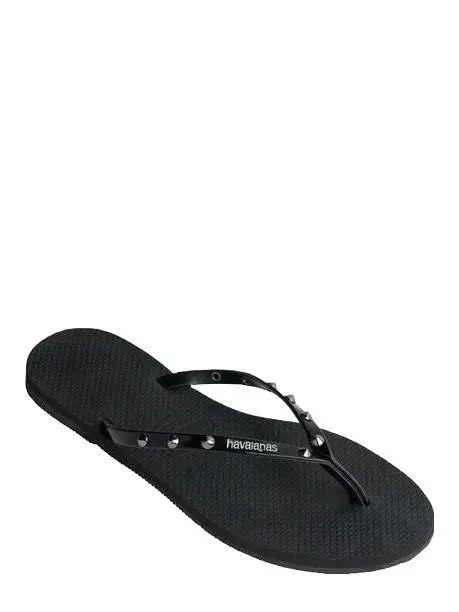Havaianas You Spikes Flip Flop - Black