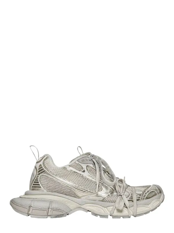 Balenciaga Lace Up Sneakers - Camel