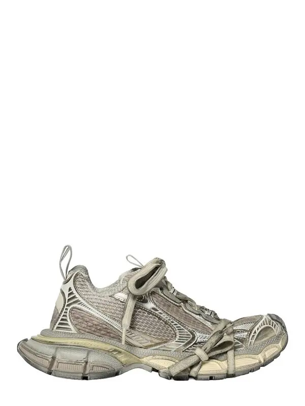 Balenciaga Lace Up Sneakers - Multicolor