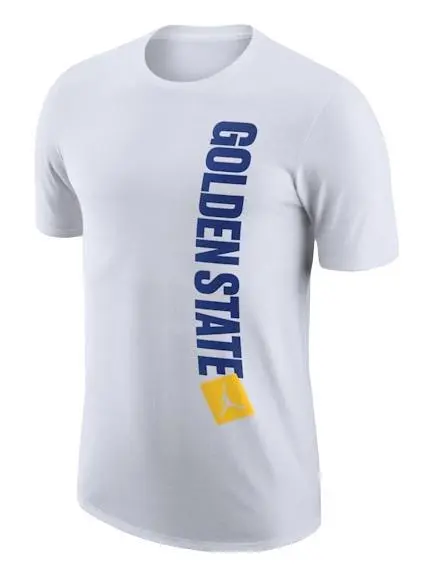 JORDAN Nba Golden State Warriors Statement Edition T-shirt - White