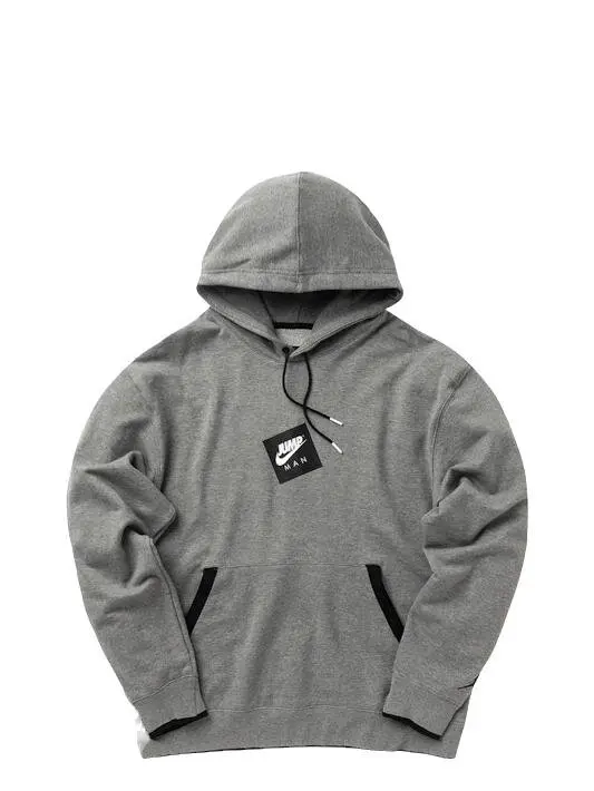 JORDAN Jumpman Classics Printed Hoodie - Grey