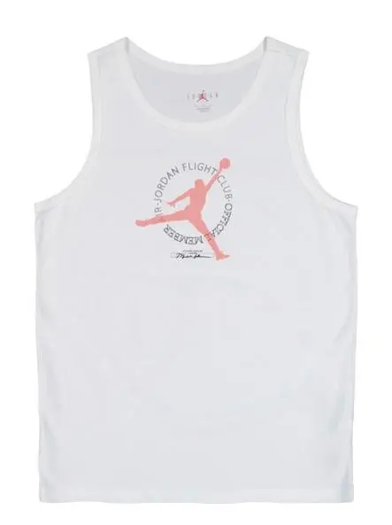 JORDAN Flight Mvp Tank Top - White/red/black
