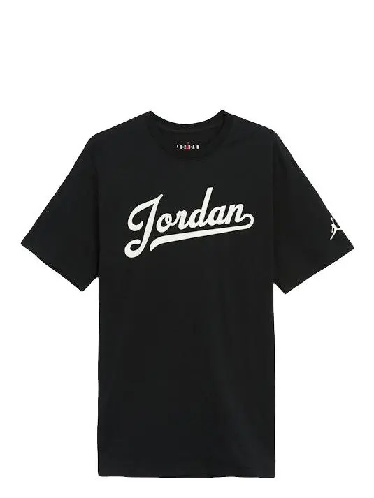 JORDAN Flight Mvp Short Sleeve T-shirt - Black/white