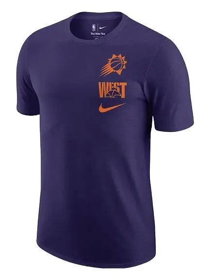 Nike Nba Phoenix Suns T-shirt - Purple/orange