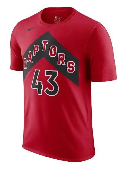 Nike Nba Toronto Raptors Pascal Siakam Logo T-shirt - Red/black