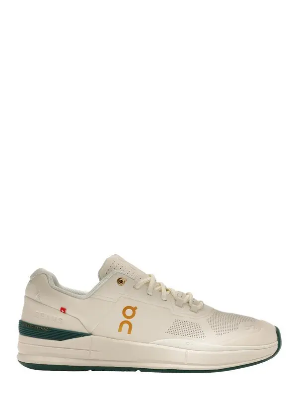 On The Roger Pro Beamsin Sneakers - Ivory/evergreen
