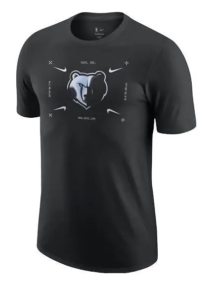 Nike Nba Memphis Grizzlies T-shirt - Black