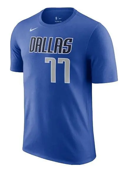 Nike Nba Dallas Mavericks Luka Doncic T-shirt - Blue