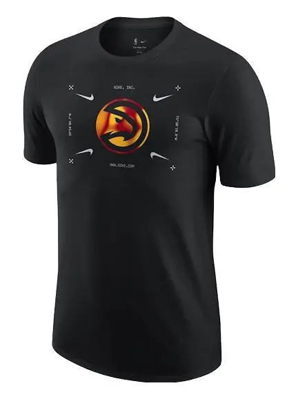 Nike Nba Atlanta Hawks T-shirt - Black