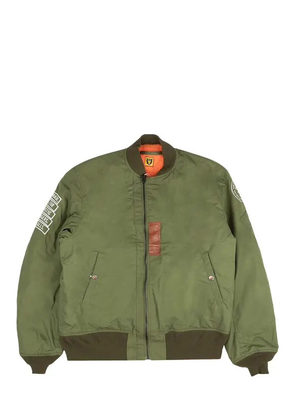HUMAN MADE Flight Jacket - Green