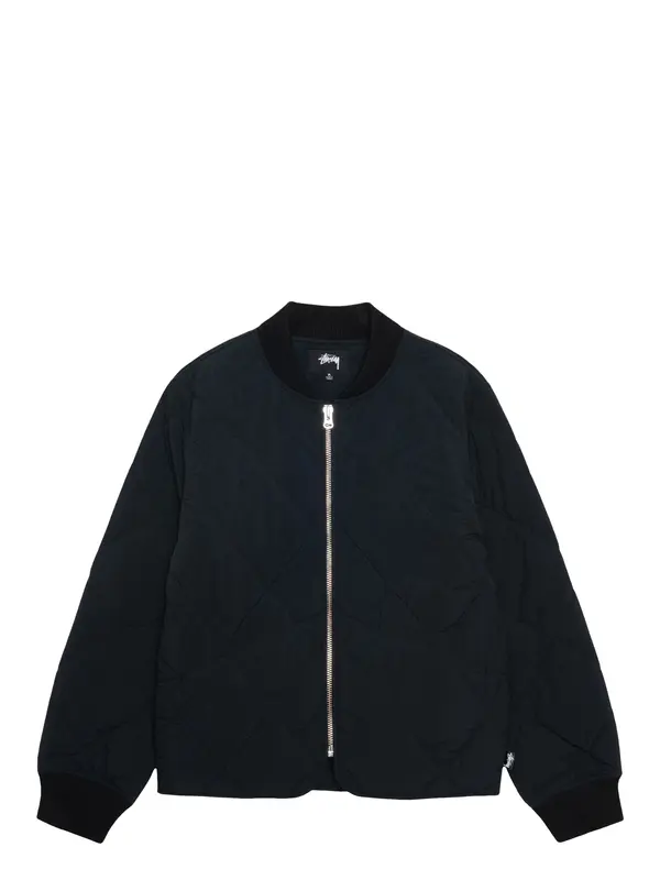 StÜssy 8 Ball Quilted Liner Jacket - Black