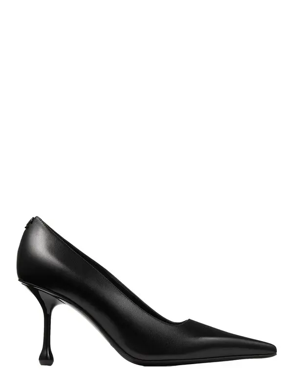 JIMMY CHOO Ixia 80 Nappa Leather Pumps - Black