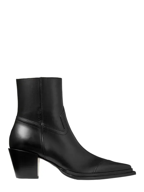 JIMMY CHOO Cece 60 Ankle Boots - Black