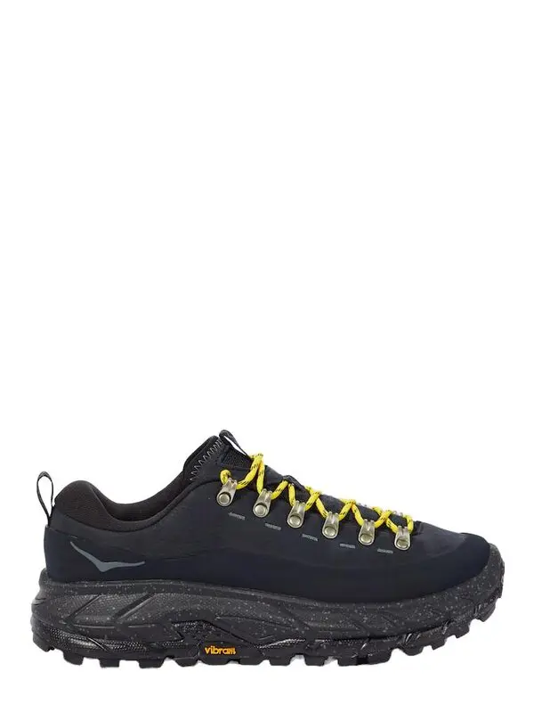 Hoka One One Tor Summit Round Toe Sneakers - Black
