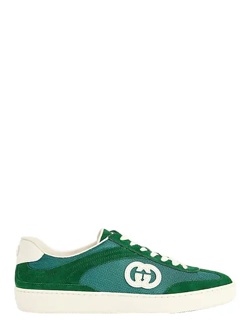 Gucci G74 Suede Low-top Sneakers - Off White