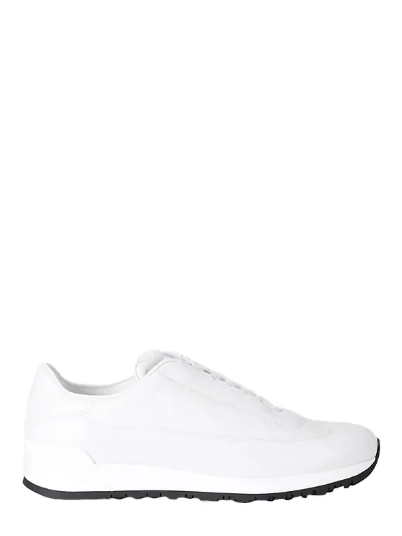 John Lobb Lift Leather Low-top Trainers - White