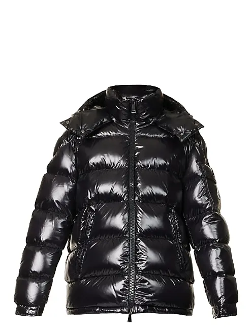 Moncler Maire Quilted Shell-down Jacket - Black