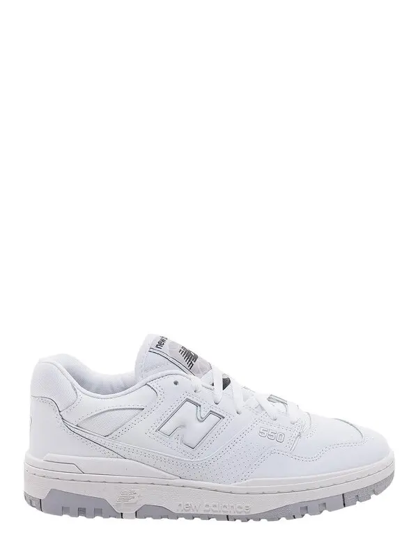 NEW BALANCE Leather Sneakers - White