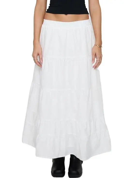 Princess Polly Garden Party Maxi Skirt - White